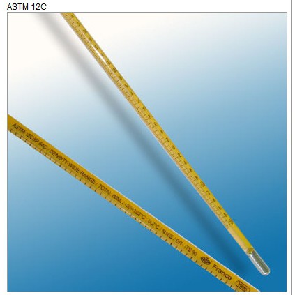 Jual Thermometer glass ASTM 12C,alla france termometer kaca | Shopee ...