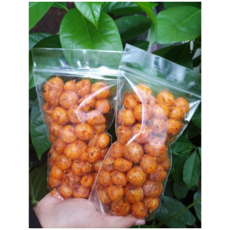 Jual cimol kering pedas/ endog lewo / cimol crunch/ cimol renyah ...