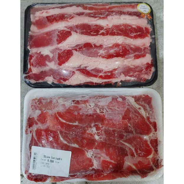 Jual Daging slice teriyaki dan yoshinoya 500gr | Shopee Indonesia