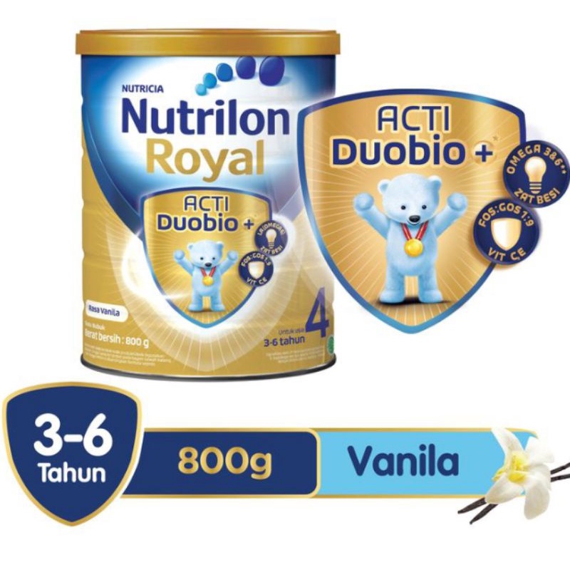 Jual Nutrilon Royal 4 Vanila 800 gr / Nutrilon Royal 4 Vanila 800g ...