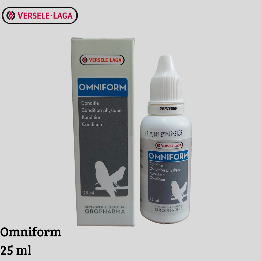 Jual OMNIFORM 25 ML VERSELE LAGA VITAMIN BURUNG MENINGKATKAN STAMINA ...