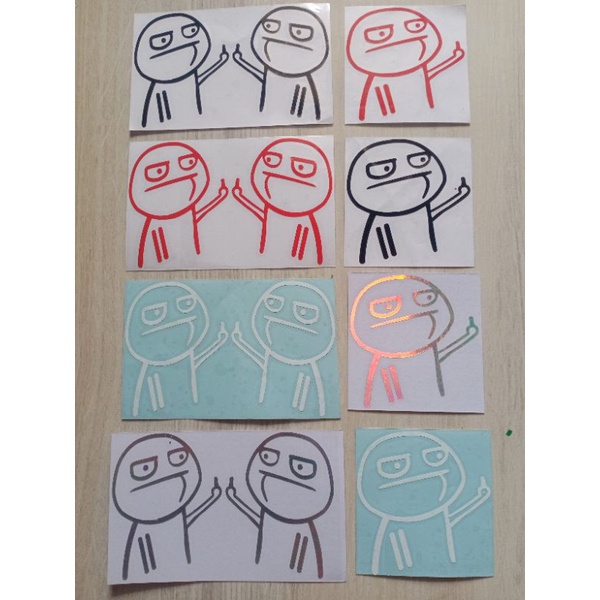 Jual STIKER CUTTING MEME FUCEK | Shopee Indonesia
