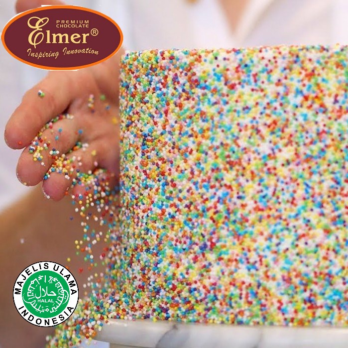 Jual PROMO SPRINKLE TRIMIT 1kg / ELMER SPRINGKEL TOPPING KUE WARNA ...