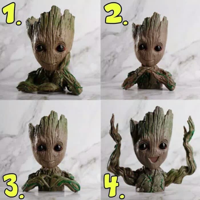 Jual Jual Murah Groot figure guardians pot marvel | Shopee Indonesia