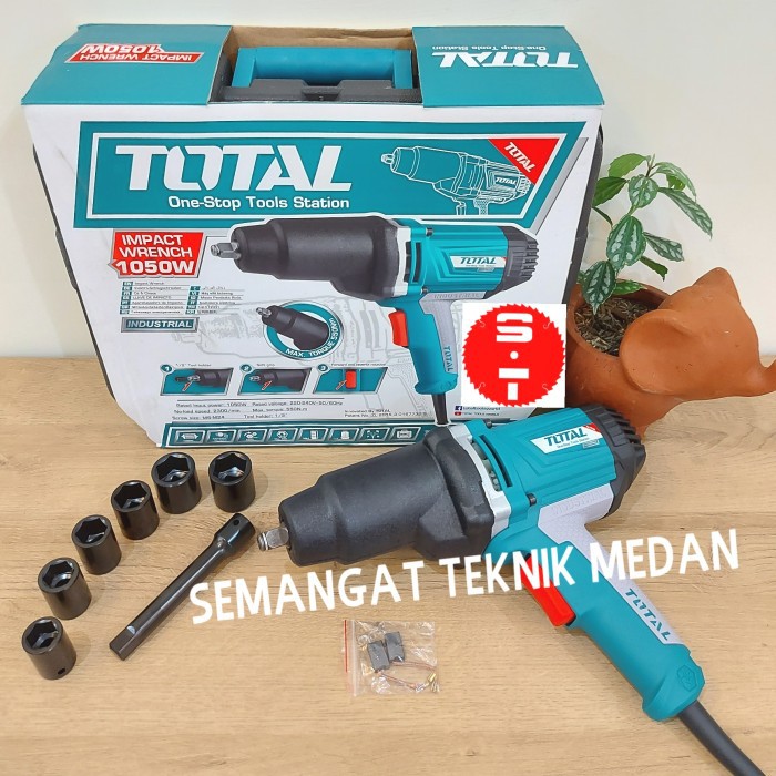 Jual TIW-10101 BOR BUKA RODA BAUT IMPACT WRENCH LISTRIK 1/2" TOTAL ...