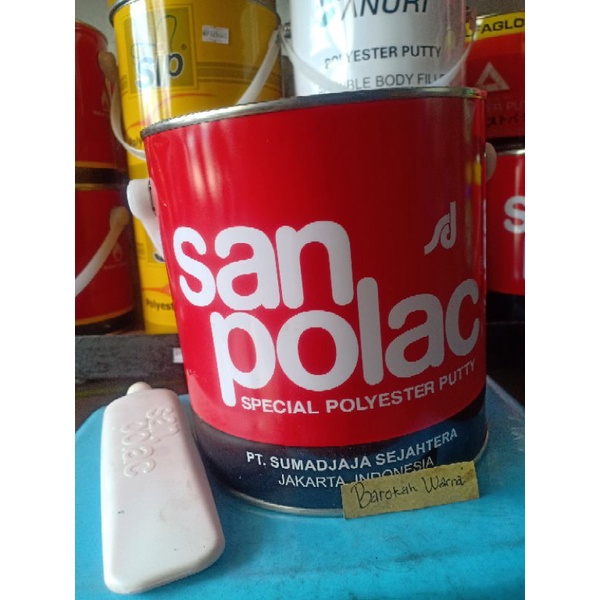 Jual Dempul Sanpolac galon isi 5kg | Shopee Indonesia