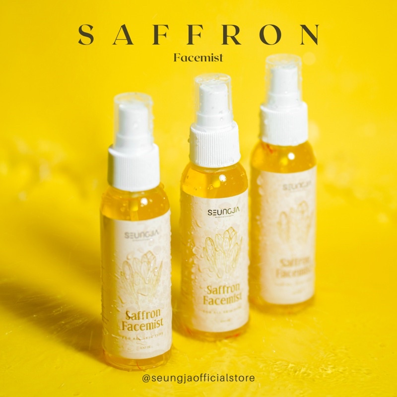 Jual (BEST SELLER) SAFFRON SPRAY PREMIUM FACE MIST 100ML (BPOM ...