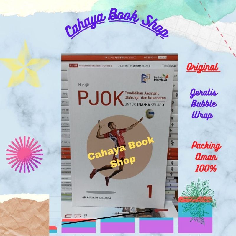 Jual BUKU PJOK Kelas 10,11,12 SMA Kurikulum Merdeka Erlangga | Shopee Indonesia