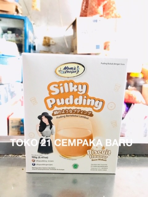 Jual Silky Pudding Rasa BISCUIT Flavour Box 155 gram | Agar Agar Jelly ...