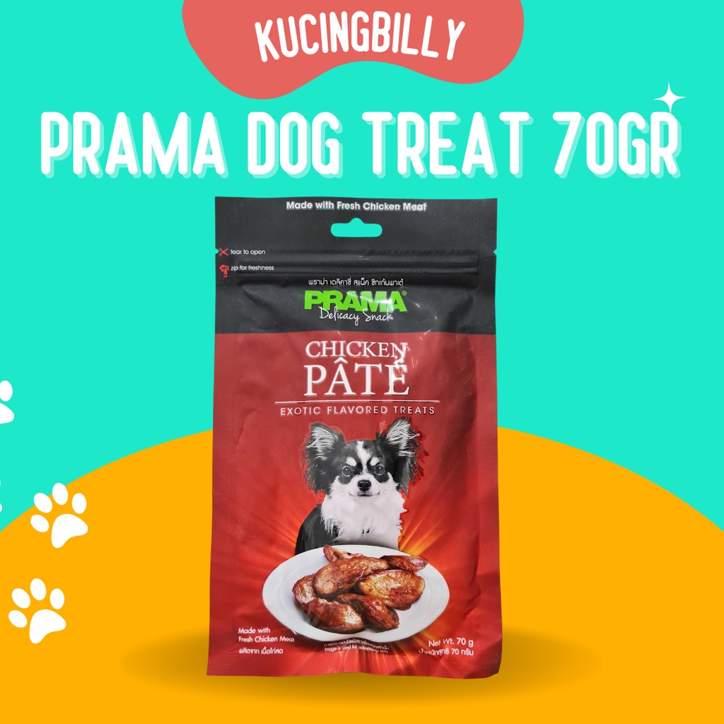 Jual PRAMA Dog Treat 70gr snack anjing | Shopee Indonesia