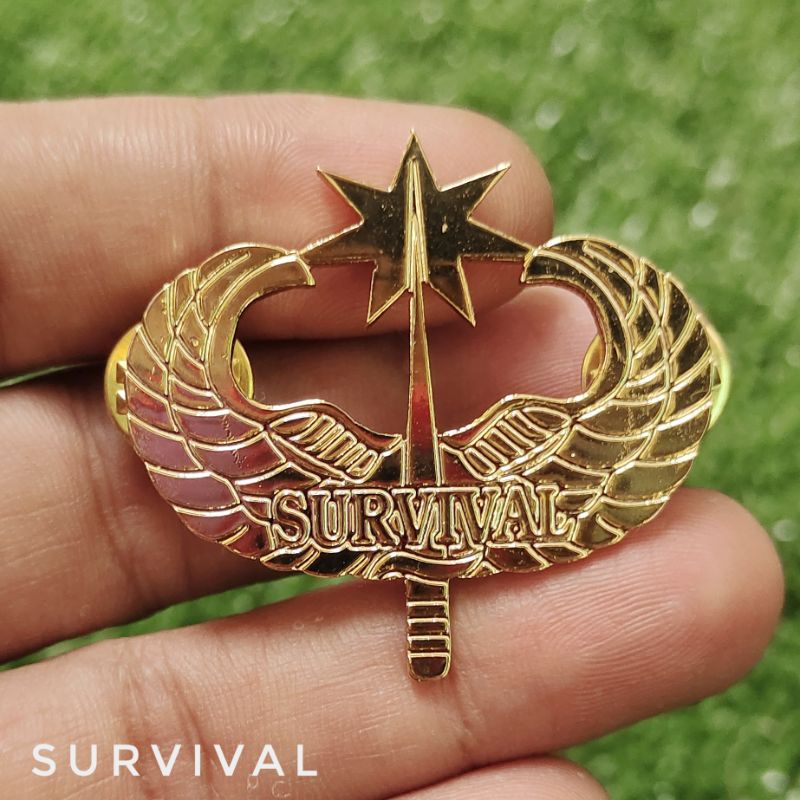 Jual Brevet Brivet Wing Survival | Shopee Indonesia
