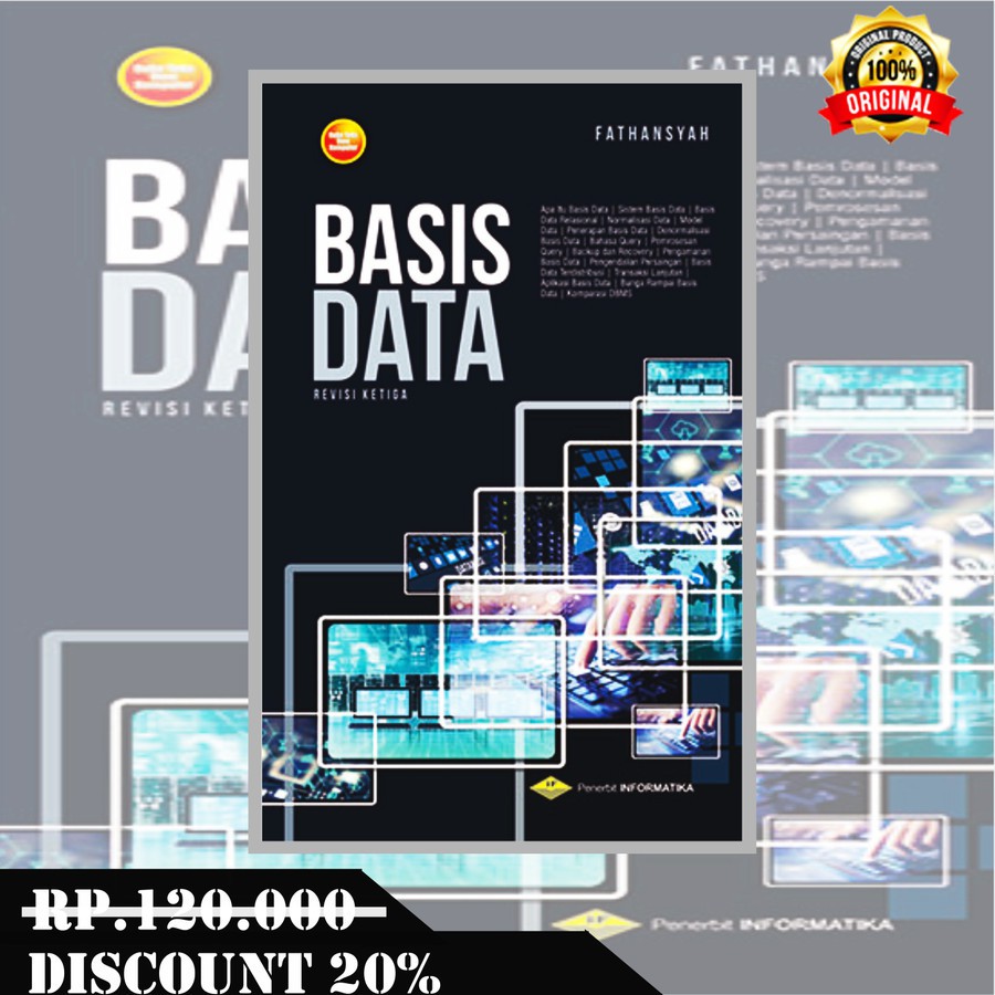 Jual TERMURAH 100% ORIGINAL BUKU BASIS DATA Revisi Ketiga | Shopee ... Jual TERMURAH 100% ORIGINAL BUKU BASIS DATA Revisi Ketiga | Shopee ...
