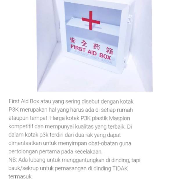 Jual box p3k | Shopee Indonesia