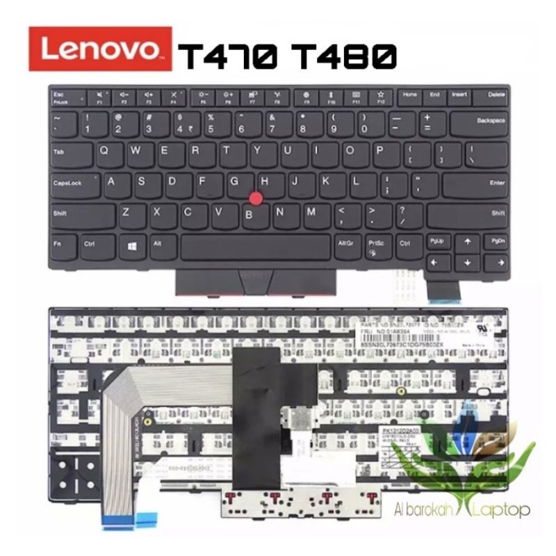 Jual KEYBOARD LENOVO THINKPAD T470 A475 T480 A485 POINTER | Shopee ...