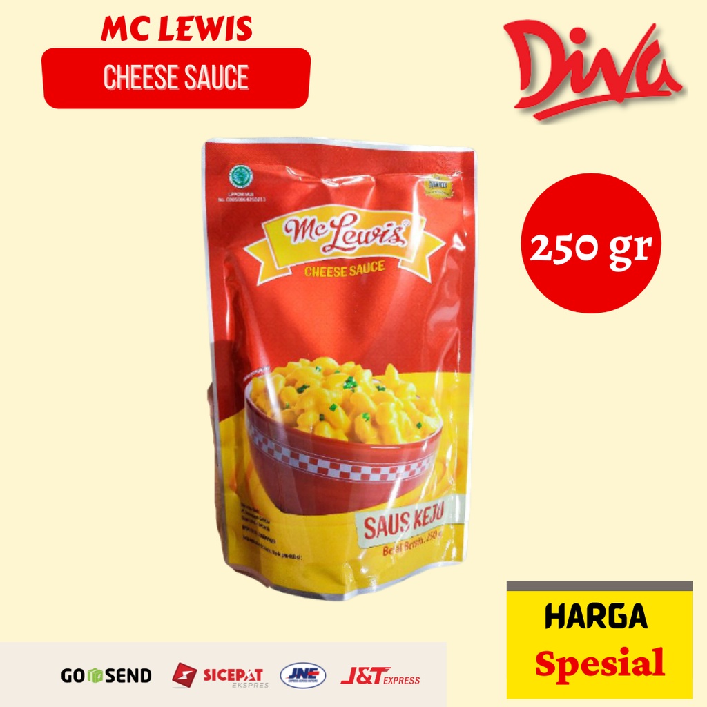Jual [250gr] Mclewis Cheese Sauce / Mclewis Saus keju | Shopee Indonesia