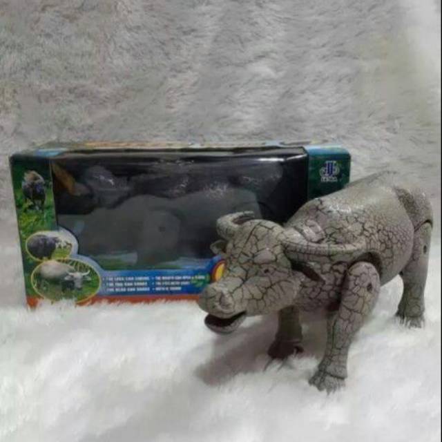 Jual Mainan Hewan Kerbau/mainan kebo/mainan anak/hewan Kerbau/hewan ...