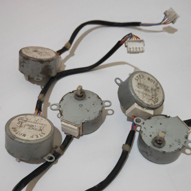 Jual Swing motor sharp ucy 2pk Dinamo swing indor AC Sharp STEP MOTOR ...