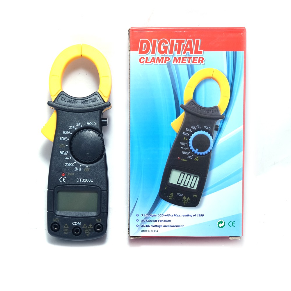 Jual Digital Clamp Meter ( Tang Ampere ) DT3266L | Shopee Indonesia