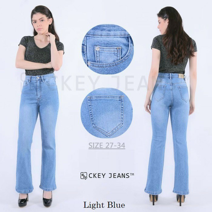 Jual Ckey Cutbray Jeans Wanita / Cutbray Jeans Highwaist | Shopee Indonesia