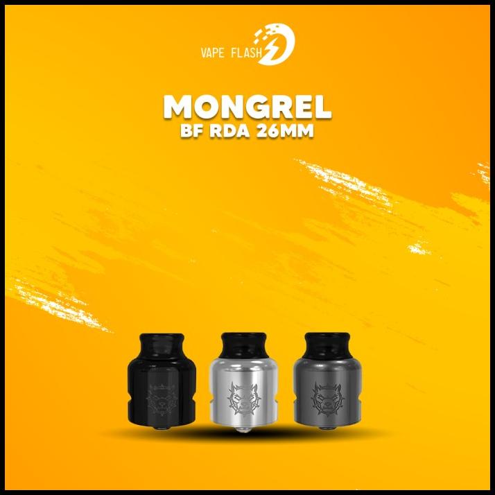 Jual Mongrel Rda 26Mm By Damn Vape X Deuces Jack 100% Authentic ...