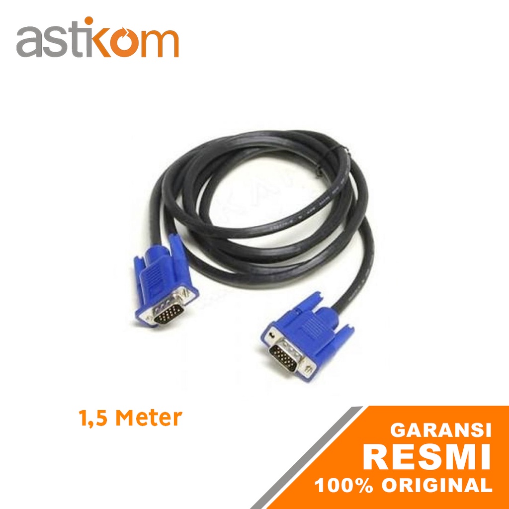 Jual Kabel VGA TO VGA 1,5 M Netline | Shopee Indonesia