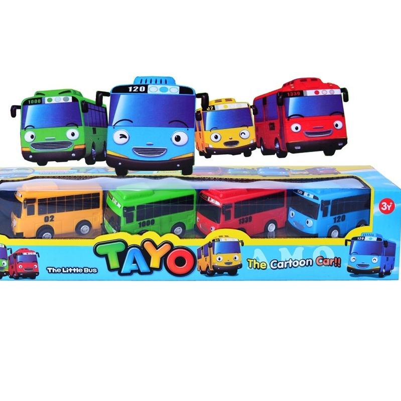 Jual MOBIL LITTLE BUS ISI 4 PCS PULL BACK - MAINAN BUS MURAH! | Shopee ...