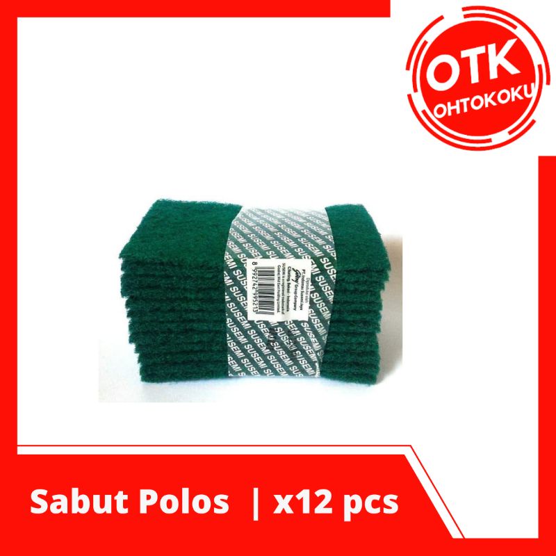 Jual Susemi Sabut Hijau Cuci Piring x12pcs | Shopee Indonesia