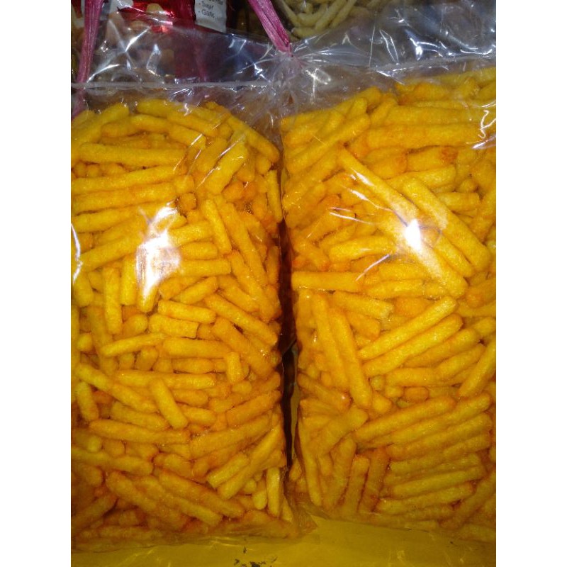 Jual camilan ciki chiki snack kiloan stik panjang sambal balado tes ...