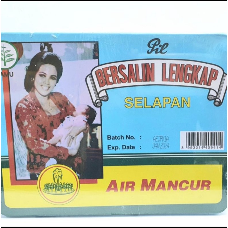 Jual Pil Bersalin Lengkap Selapan Air Mancur | Shopee Indonesia