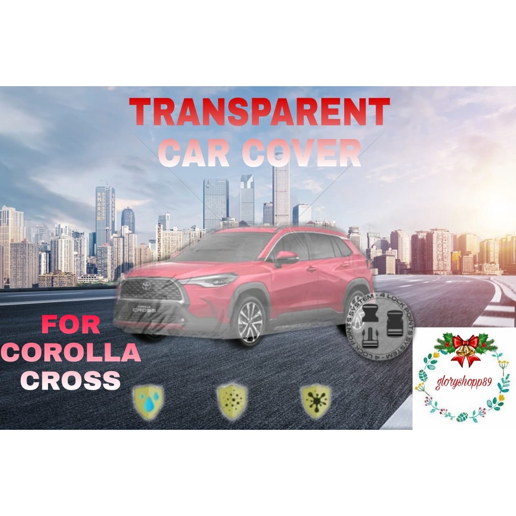 Jual Cover Mobil Plastik Transparan COROLLA CROSS - Sarung Mobil ...