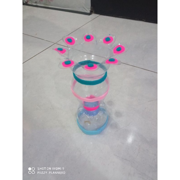 Jual Kerajinan botol bekas, vas bunga...... | Shopee Indonesia