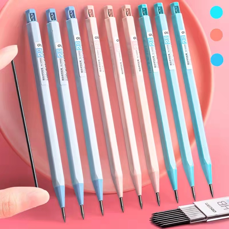 Jual Pensil Mekanik / Mechanical Pencil Graphite Lead Automatic Refill ...