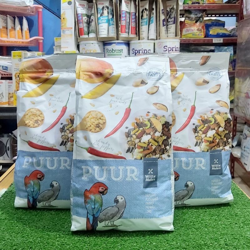 Jual Puur Parrot 2kg Birdfood Parrot Makanan Burung Parrot | Shopee ...