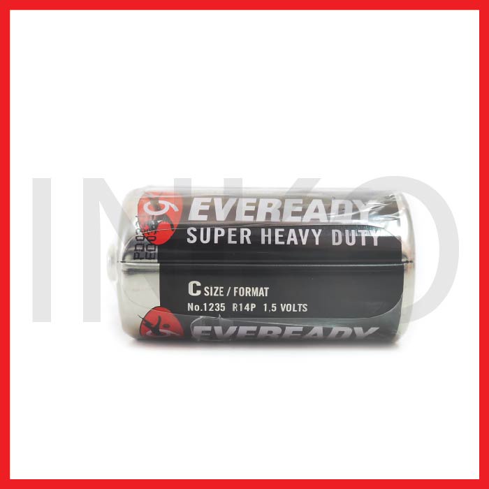 Jual BATERAI EVEREADY SUPER HEAVY DUTY C SIZE 2PCS | Shopee Indonesia