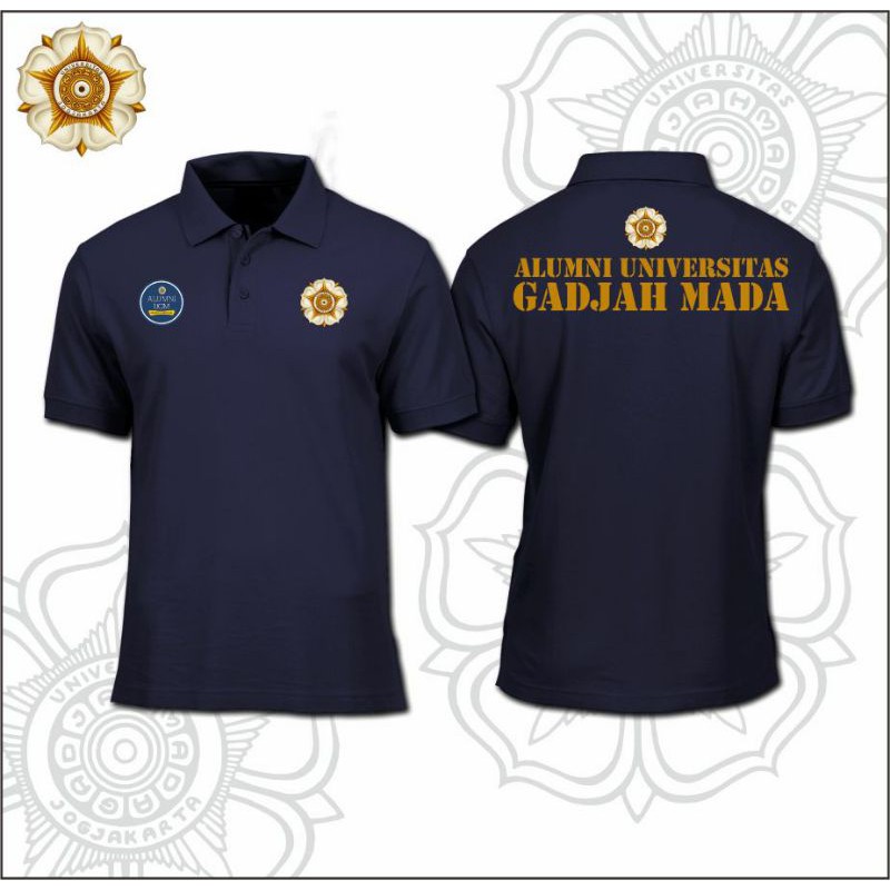Jual Polo Shirt Alumni UGM Navy Black Misty Lacoste | Shopee Indonesia