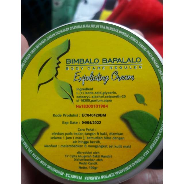 Jual Body Bleaching Bimbalo Bapalalo | Shopee Indonesia