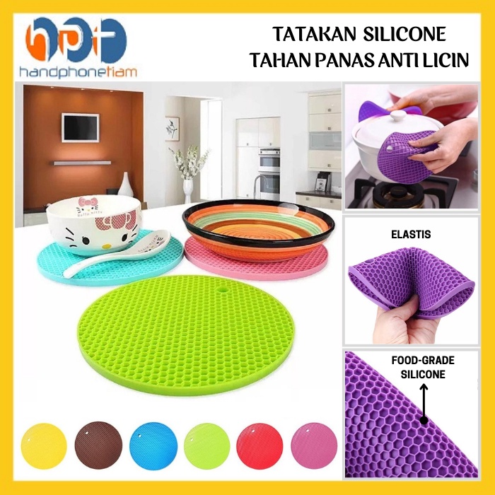 Jual HANDPHONETIAM Tatakan Silikon Serbaguna / Alas Panci Mangkok ...
