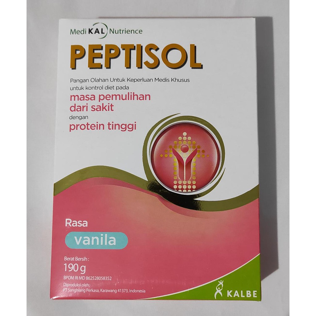 Jual PEPTISOL VANILA 190 GR | Shopee Indonesia