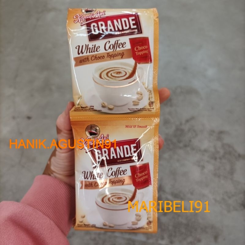 Jual Kopi Sachet Kapal Api Grande White Coffee 1 renceng / Kapal Api ... Jual Kopi Sachet Kapal Api Grande White Coffee 1 renceng / Kapal Api ...