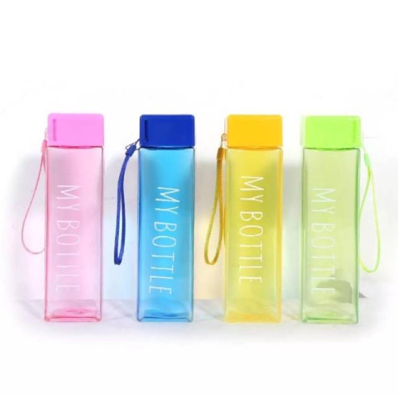 Jual Mybottle Persegi / Mybottle Kotak / Botol Minum BPA FREE / botol ...