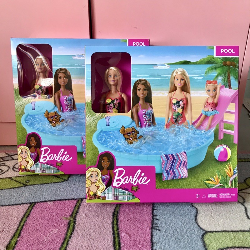 Jual Barbie and Pool Playset | Shopee Indonesia