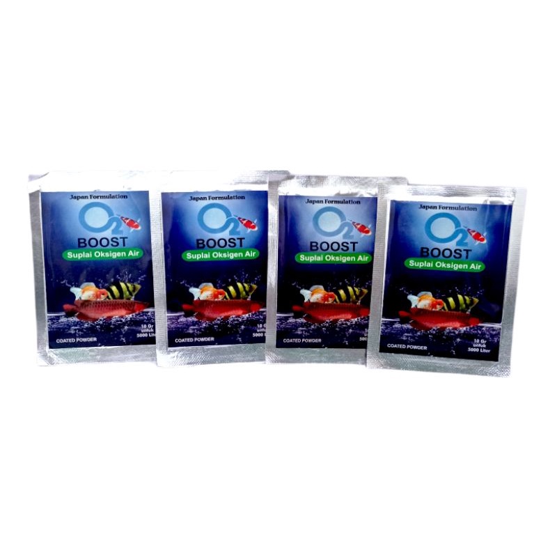 Jual Obat ikan O2 BOOST 10gr Suplai Oksigen Air TAMASINDO | Shopee ...