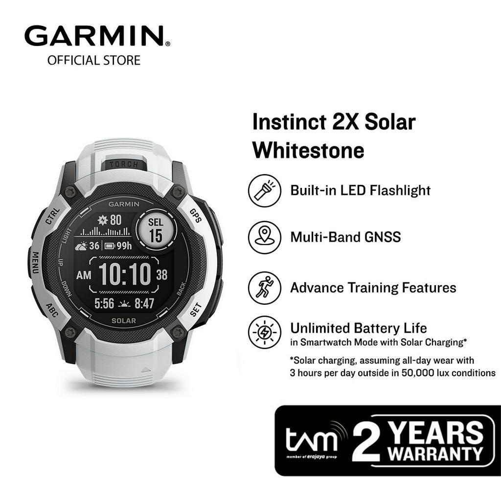 Jual Garmin Instinct 2X Solar - Whitestone | Shopee Indonesia