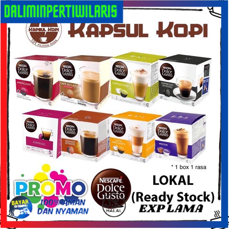 Jual BISA COD Promo KapsulKopi Nescafe Dolce Gusto Kapsul Lokal Semua ...