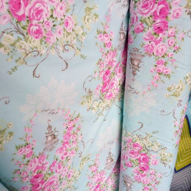 Jual Bahan kain sprei meteran shabby chic | Shopee Indonesia