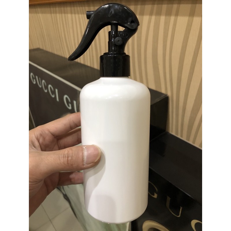Jual Botol Pump / Spray Putih Susu 500ml Tebal Neck 28 | Shopee Indonesia