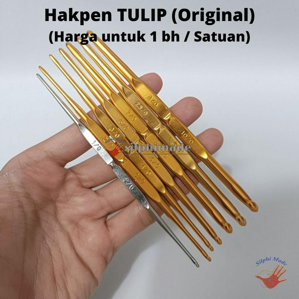 Jual [1pcs] Hakpen TULIP (Hakpen Rajut, Hakken Rajut, Crochet Hook ...