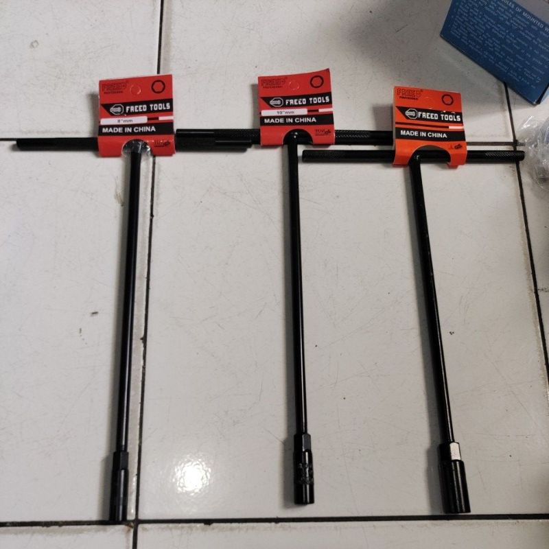 Jual kunci sok T hitam panjang / kunci sok T panjang hitam | Shopee ...