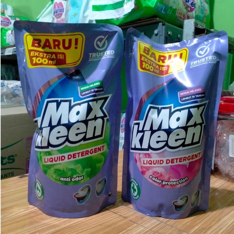 Jual MAX KLEEN LIQUID DETERGENT CAIR 600ml | Shopee Indonesia