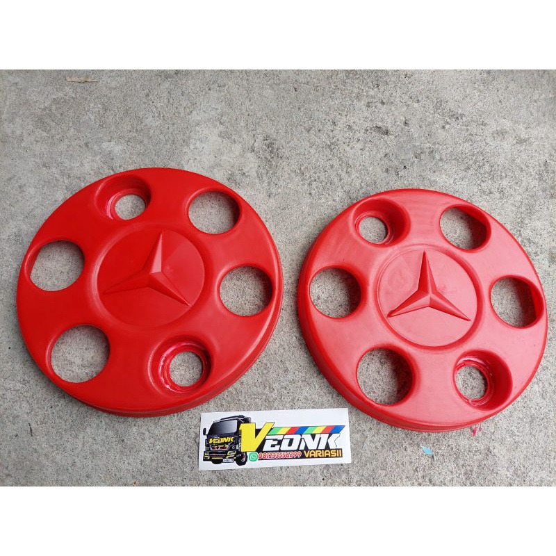 Jual (2Biji)Weldop truk R16 Donat atau ring Baut 6 bahan Plat besi ...